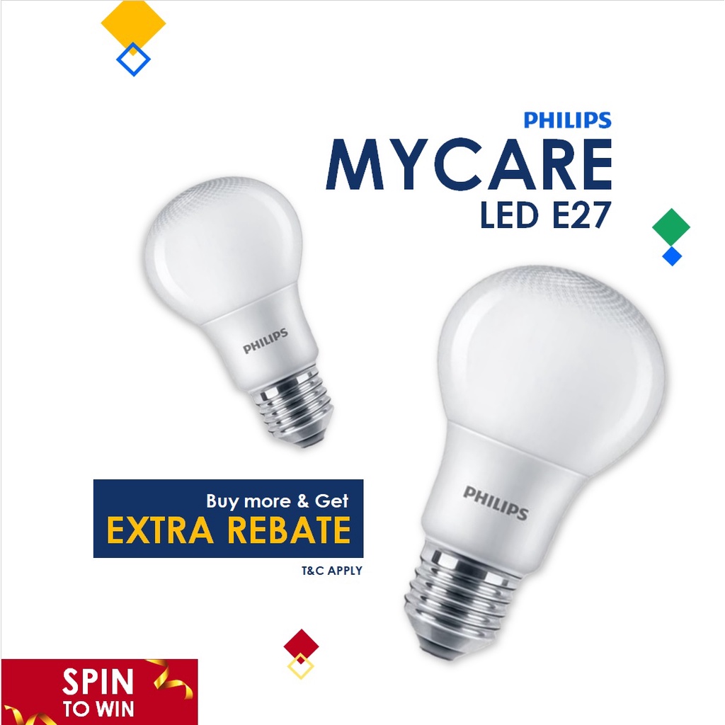 Philips MyCare LED E27 | Shopee Malaysia