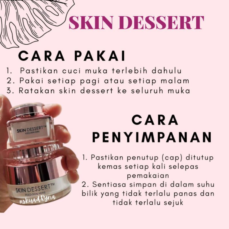 SKIN DESSERT (ORIGINAL HQ) | Shopee Malaysia