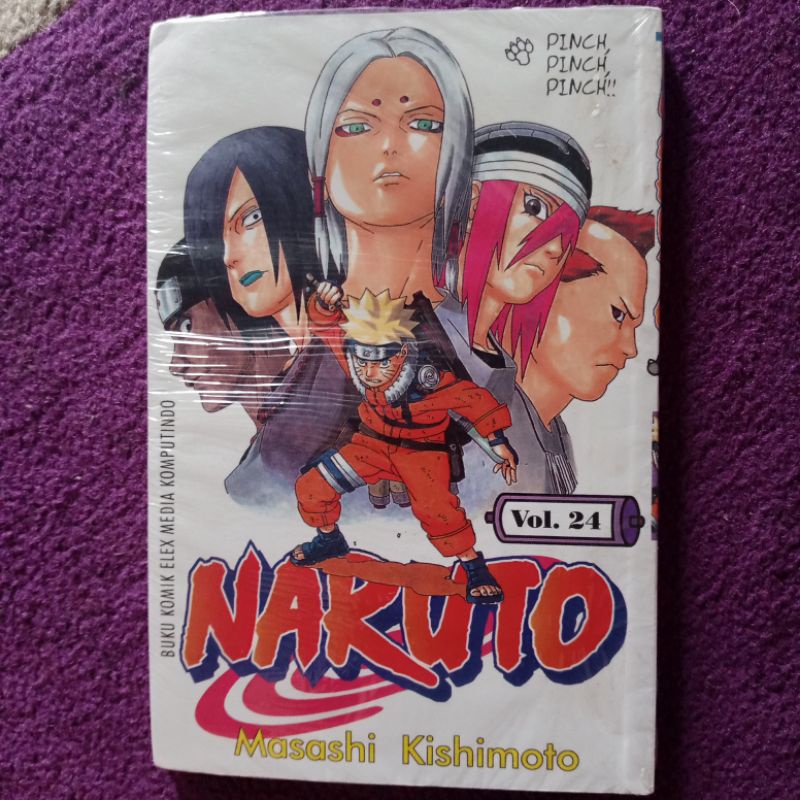 Naruto Vol 24 Comic by Masashi Kishimoto | Shopee Malaysia
