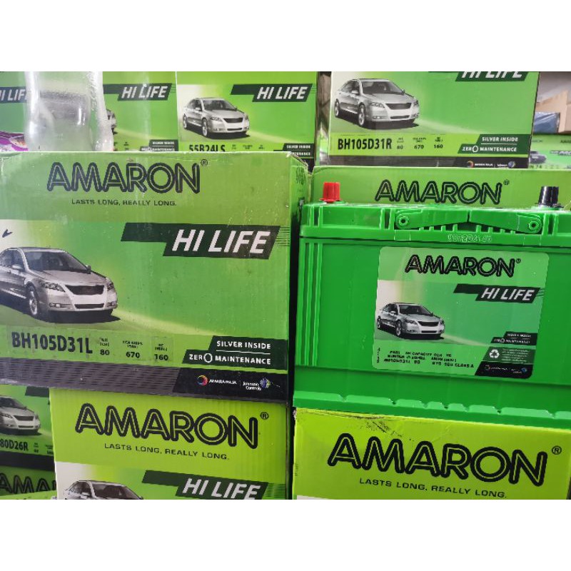[Ready Stock] Amaron Hi-Life 105D31L Battery | Shopee Malaysia