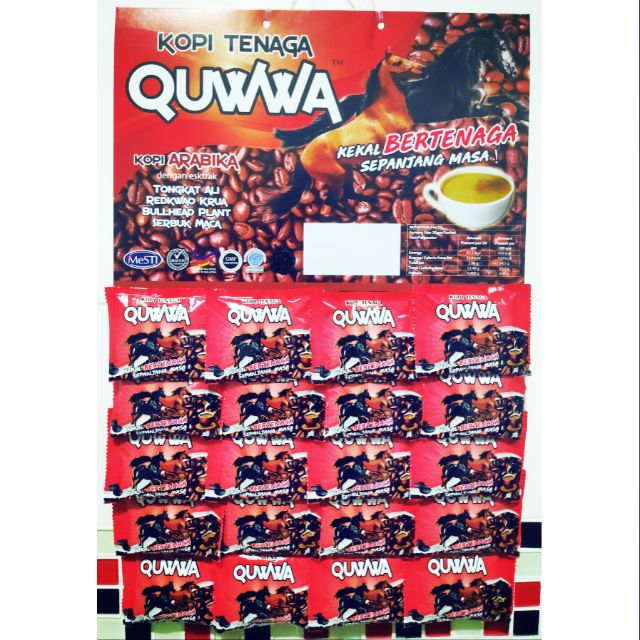 Kopi Tenaga Quwwa Lite | Shopee Malaysia