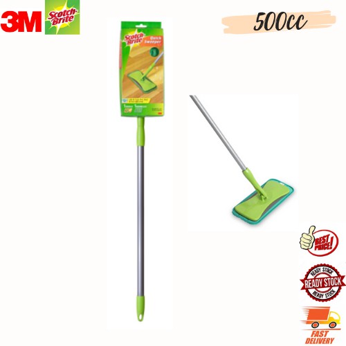 3M Scotch Brite Quick Sweeper Set (1 Pc/Pack) Penyapu Lantai or Refill ...