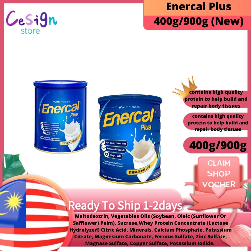 Enercal Plus 400g/900g (New) | Shopee Malaysia
