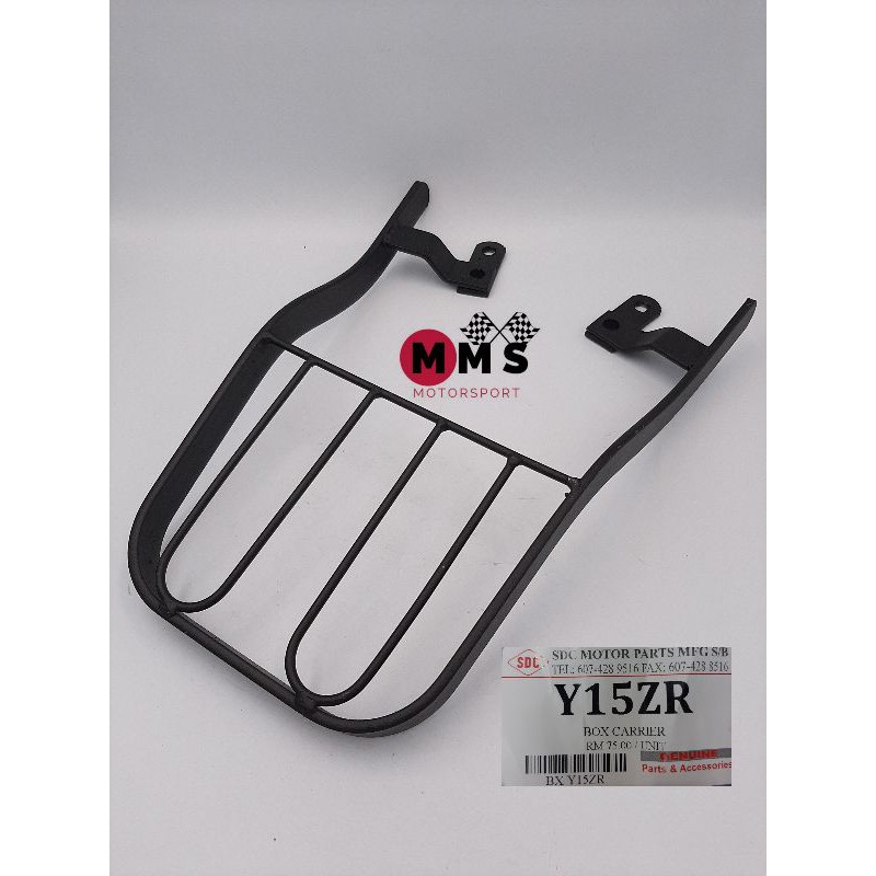 Box Carrier Y15ZR Y15 Monorack Black | Shopee Malaysia