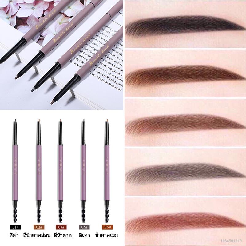 Extremely Fine Eyebrow Pencil/Fine Core/Double Head Eyebrow Pen/Female ...