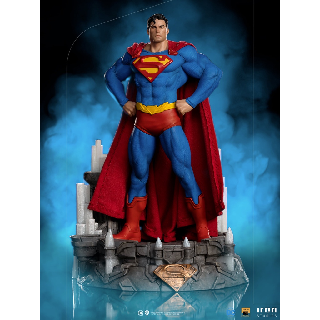 [Ready Stock] Iron Studios - Superman Unleashed Deluxe - DC Comics ...