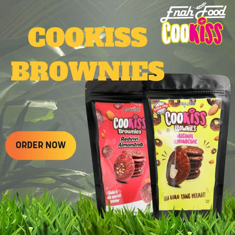 Enah Food Cookiss Brownies Sedap Pekat Likat Beli 2 Pek Free 1 Mini Pack | Shopee Malaysia