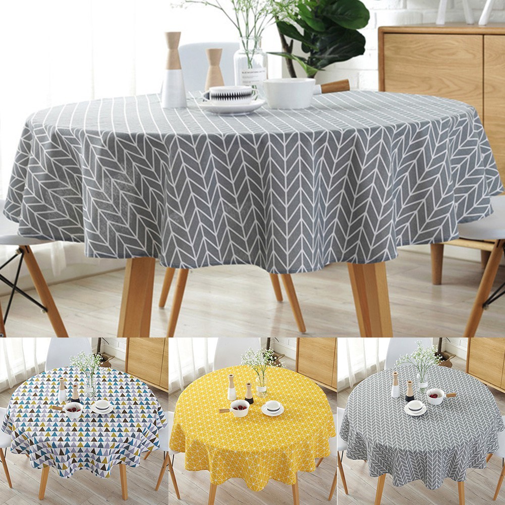 Alas Meja Bulat Bercorak- Round Table Cloth for Dining | Shopee Malaysia