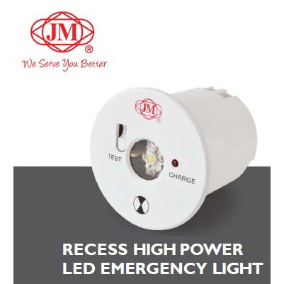 M RECESS HIGH POWER LED EMERGENCY LIGHT (TRE118 LED) | Shopee Malaysia