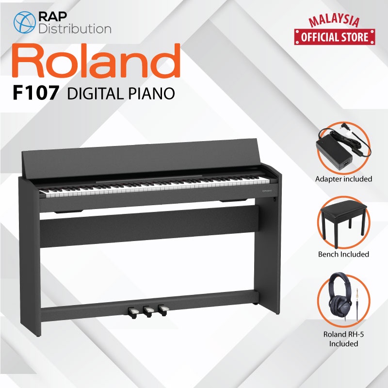 Roland F107 Digital Piano [FREE SHIPPING][READY STOCK] | Shopee Malaysia