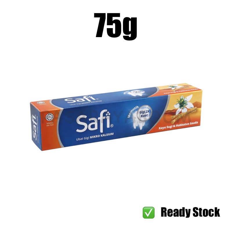 SAFI Ubat Gigi - Kayu Sugi (75g) | Shopee Malaysia