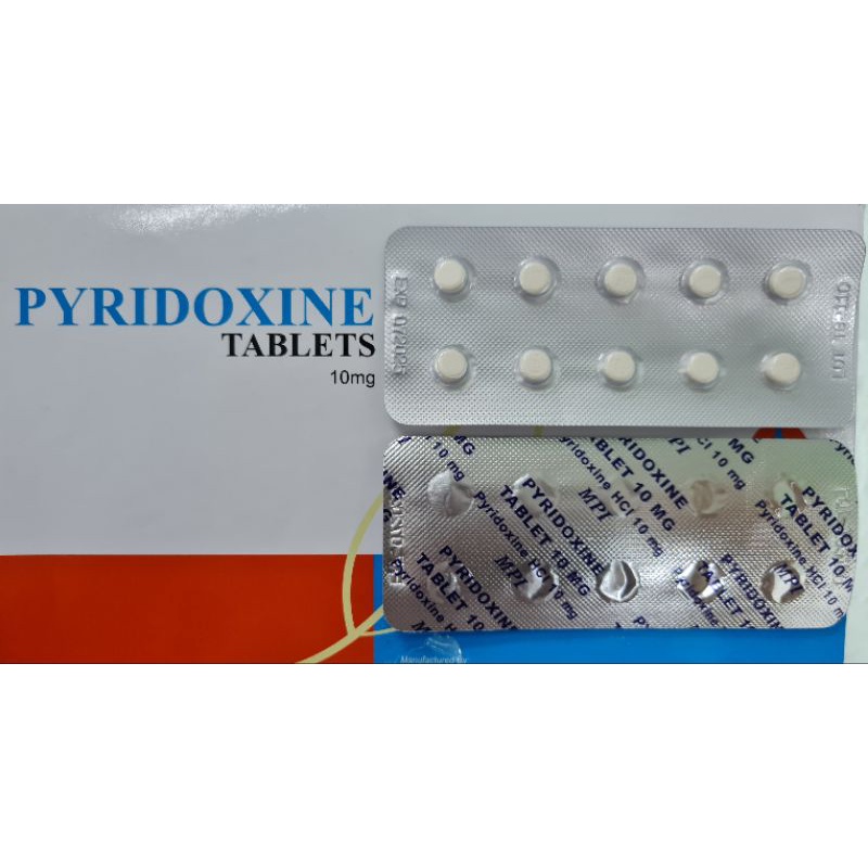 PYRIDOXINE 10MG VITAMIN B6 TABLETS 10S | Shopee Malaysia