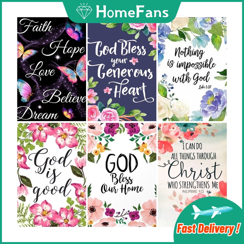 【HF】God Bless You 5D Diamond Painting Religion Suitable for Home ...