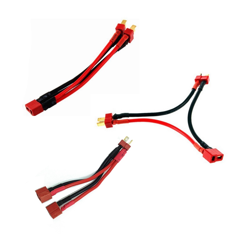 T-Plug Y Wire Harness Female to Male T Plug Parallel Battery Pack ...