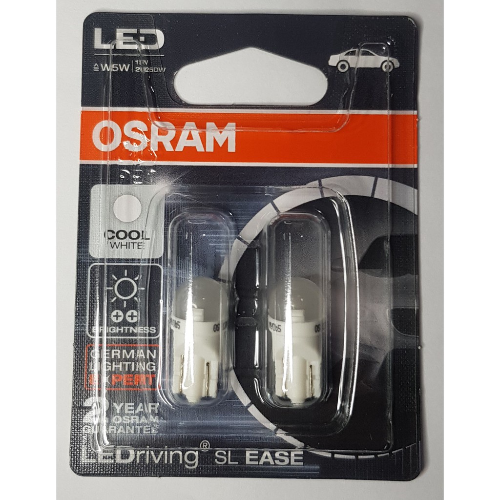 Original Osram T10 W5W 12V 6000K Cool White LED Bulb | Shopee Malaysia
