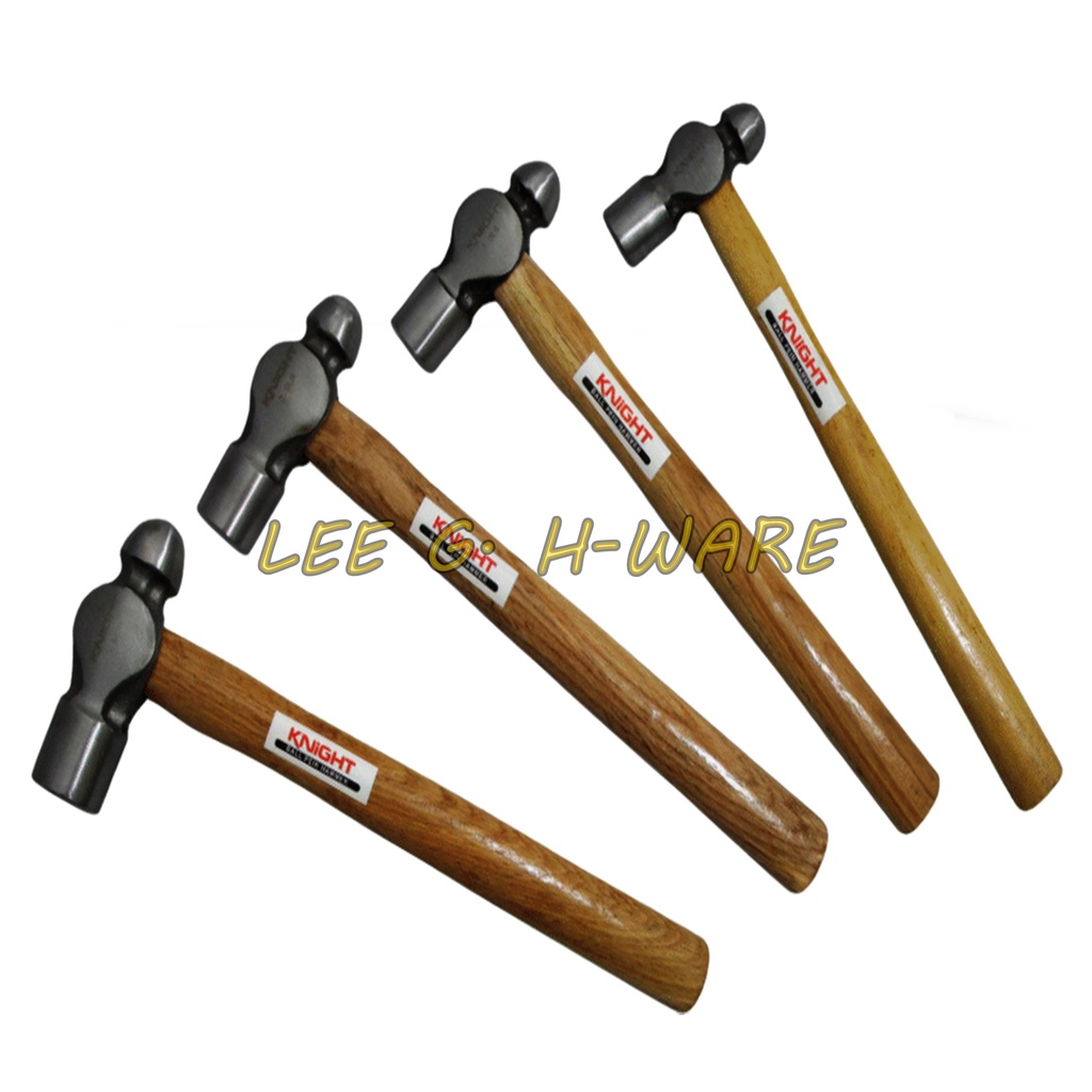 1.0lb - 2.5lb Hammer I Ball Peen Hammer with Wooden Handle I 2.0lb ...