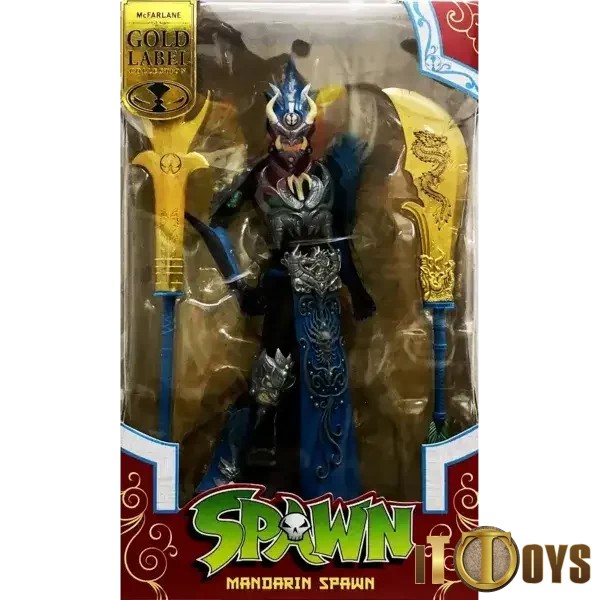 Mcfarlane Toys Spawn Gold Label Series Collections Mandarin Spawn(Blue Variant)-[Ready Stock ...