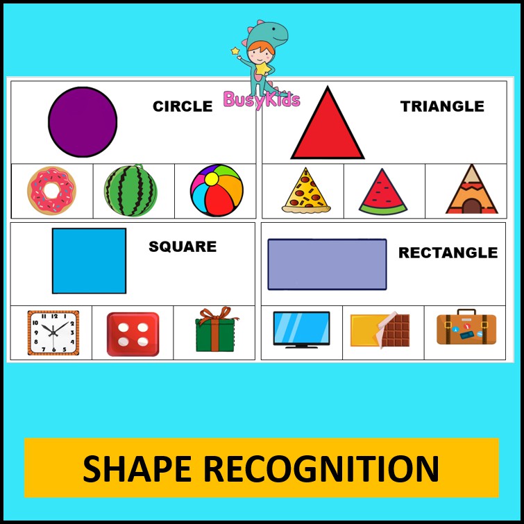 Shape Recognition - Shape Around Us [ Early Learning Activity Kids ...