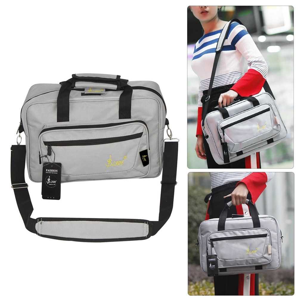 Universal Oboe Clarinet Soft Carrying Bag Backpack Case Sponge Padding ...