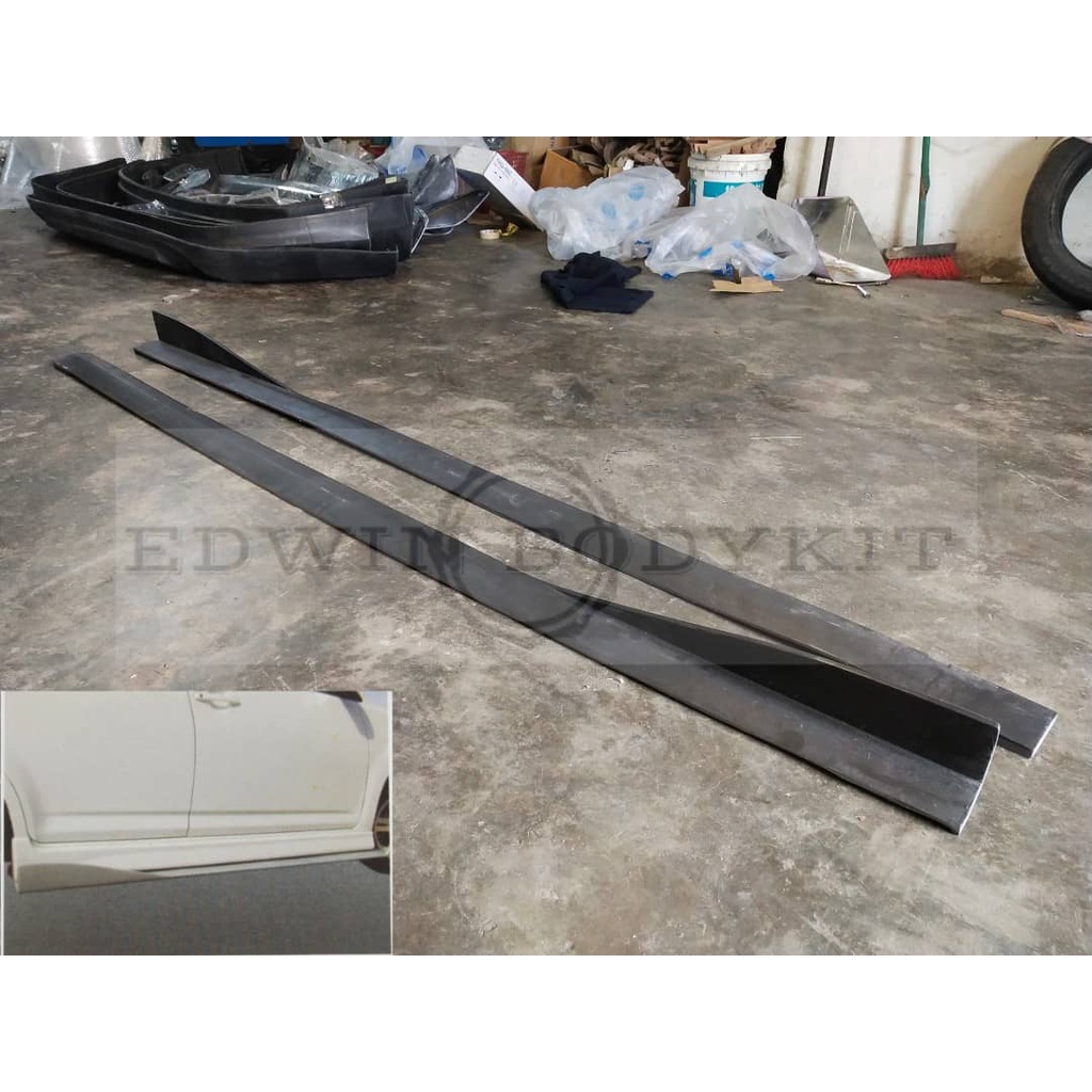 Universal Side Diffuser Lip Pu Bodykit Tepi Skirting Vlip V-lip ...