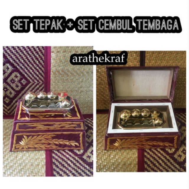 Set Tepak + Set Cembul tembaga Murah 🔥 | Shopee Malaysia