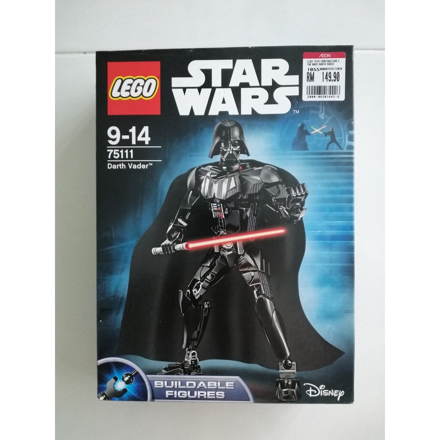 Lego Star Wars Buildable Figures 75111 Darth Vader (NEW/MISB) | Shopee ...