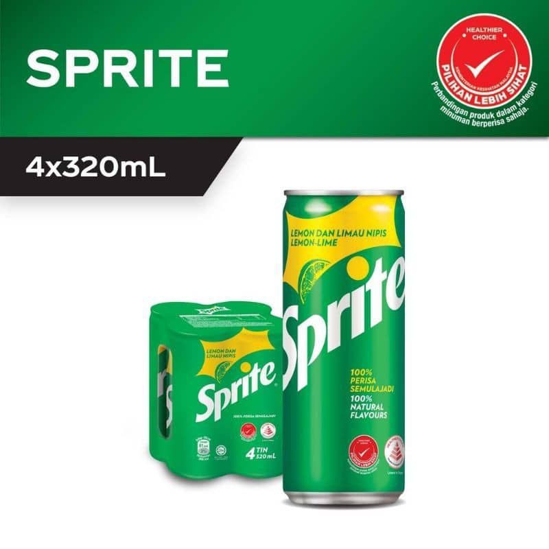 Sprite lemon-lime 4s x 320ml | Shopee Malaysia