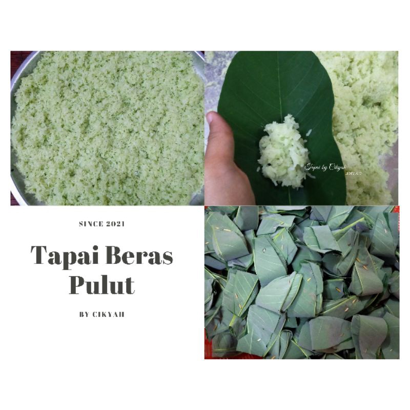 Tapai Beras Pulut 100biji / Tapai Manis/Tapai Sedap/Tapai Kelantan ...