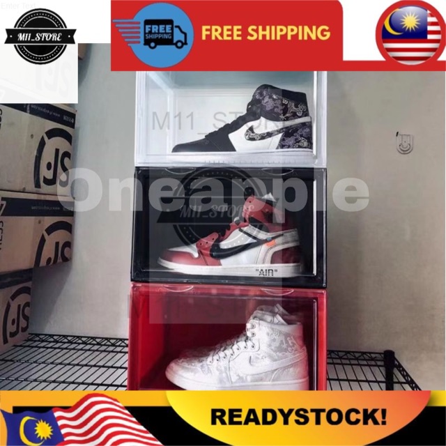 AJ SHOE BOX G4 Side Door NEW design (big) | Shopee Malaysia