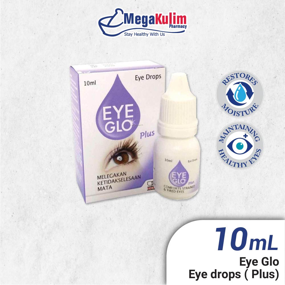 Eye Glo Eye Drops Regular/Plus/Moist/Relief 10mL | Shopee Malaysia
