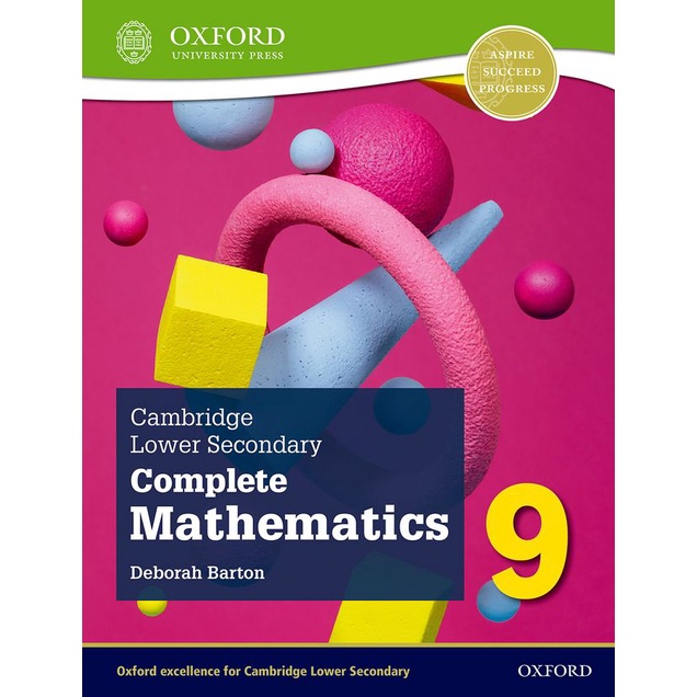 NEW CAMBRIDGE LOWER SECONDARY COMPLETE MATHEMATICS 9: TEXTBOOK (SECOND EDITION) - 9781382018883 ...