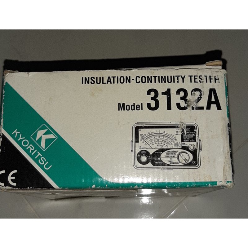 Kyoritsu Analogue Insulation Continuity Tester Model 3132A (USED ...
