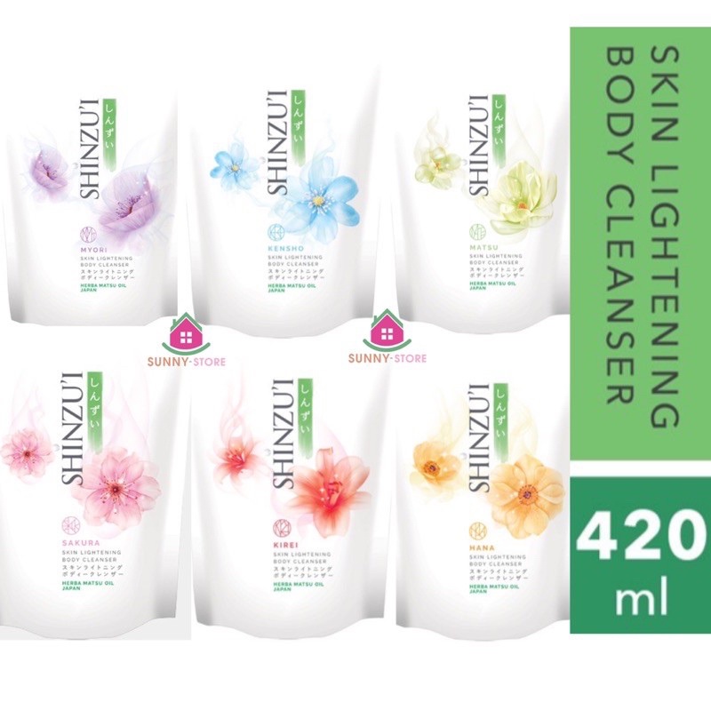 Shinzui Lightening Body Cleanser 6 Scent 420ml | Shopee Malaysia