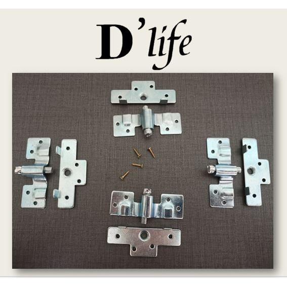 4Sets/Pack D'Life Solid Germany Bed Hinges/ Bed Panel Joint Hinge ...