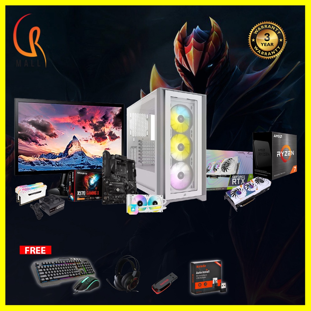 FULL SET PC GAMING RTX3060 ULTRA OC 12G | Shopee Malaysia
