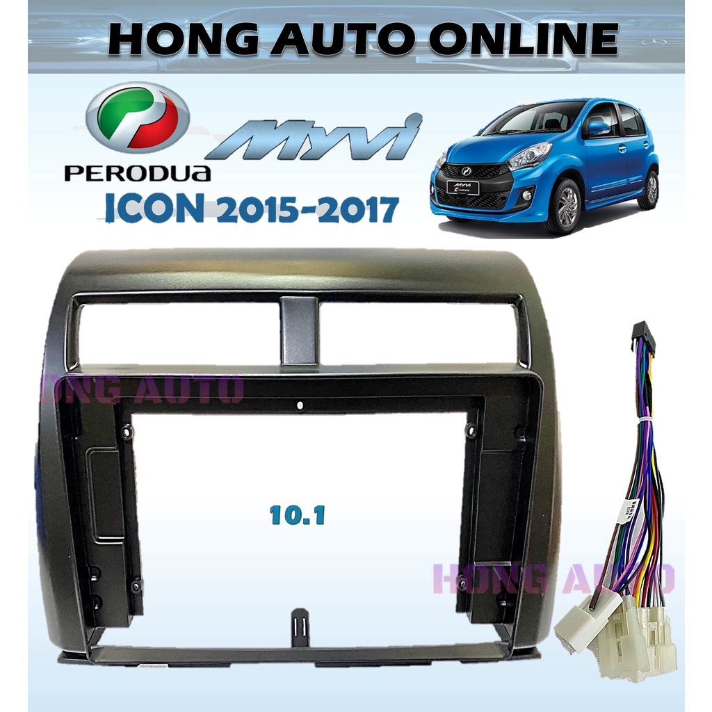 PERODUA MYVI ICON 2015-2017 ANDROID CASING(9/10.1)INCH | Shopee Malaysia