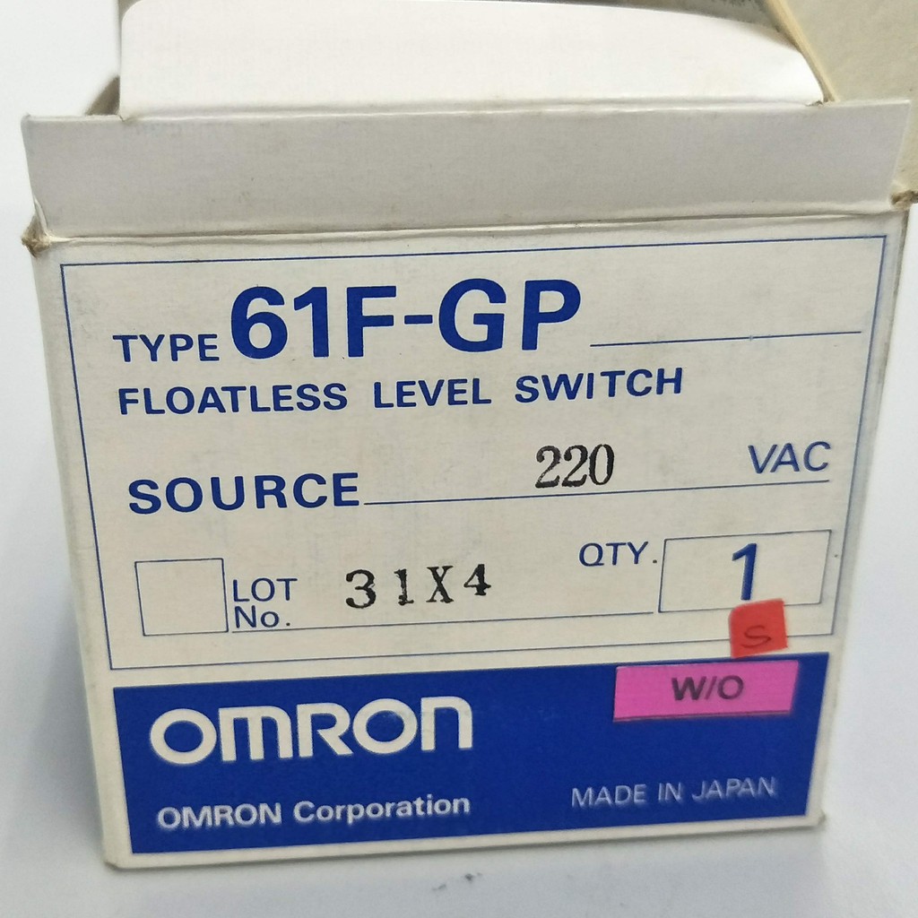 Omron Floatless Level Switch 61F-GP 220VAC | Shopee Malaysia