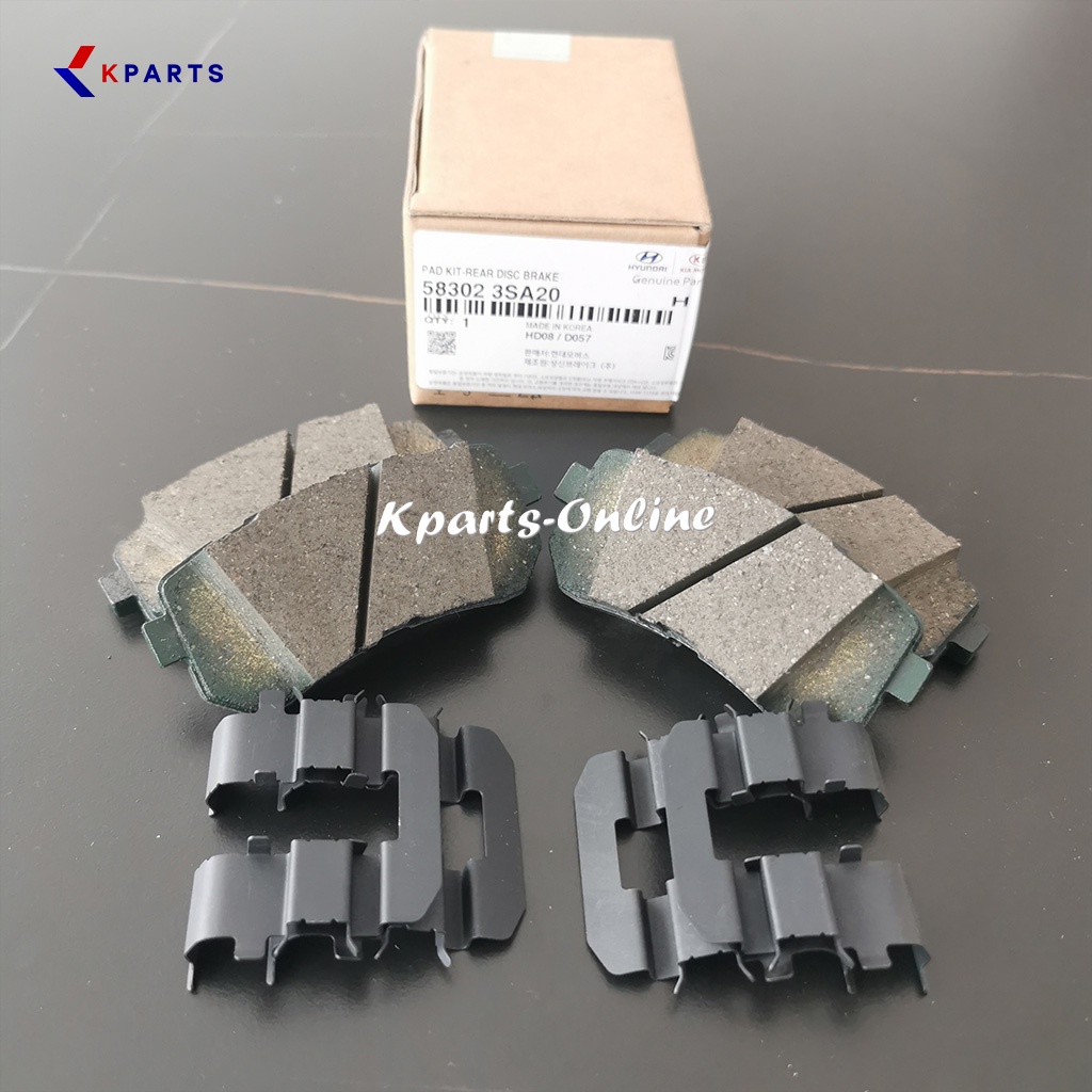 GENUINE FRONT / REAR BRAKE PAD > KIA FORTE 1.6 / 2.0 / FORTE KOUP ...