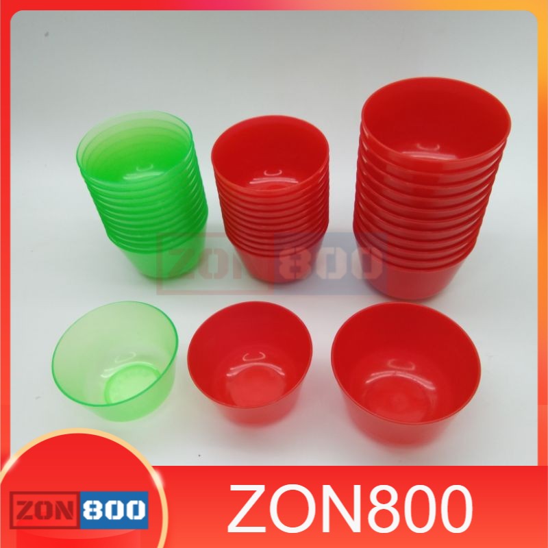 Acuan kuih lompang/ kuih kosui/ kuih apam / red cup / 66# 88# ( 1PACK ...