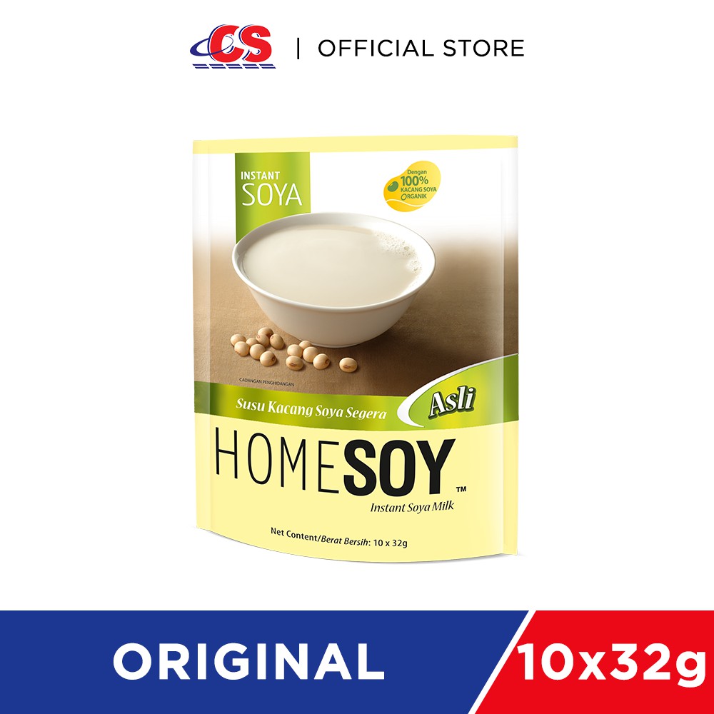 HOMESOY Original Instant Soya Milk Powder 10 x 32g | Shopee Malaysia