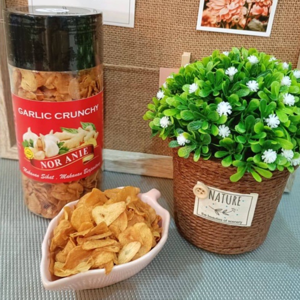 (Ready Stock) Garlic Crunchy. Snack Makanan Berpantang Bawang Putih ...