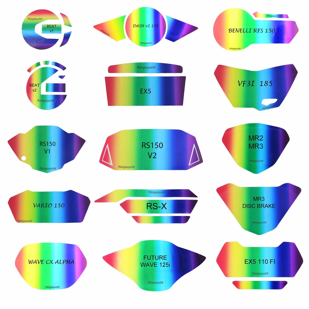 Meter Tinted Titanium - EX5 / ALPHA / DASH / WAVE 125i / RS150 / RSX ...