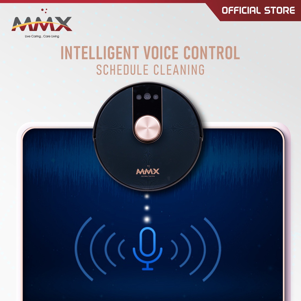 MMX Prime S7000 Navigasi Laser Basah & Kering Pintar APP Kawalan Suara ...