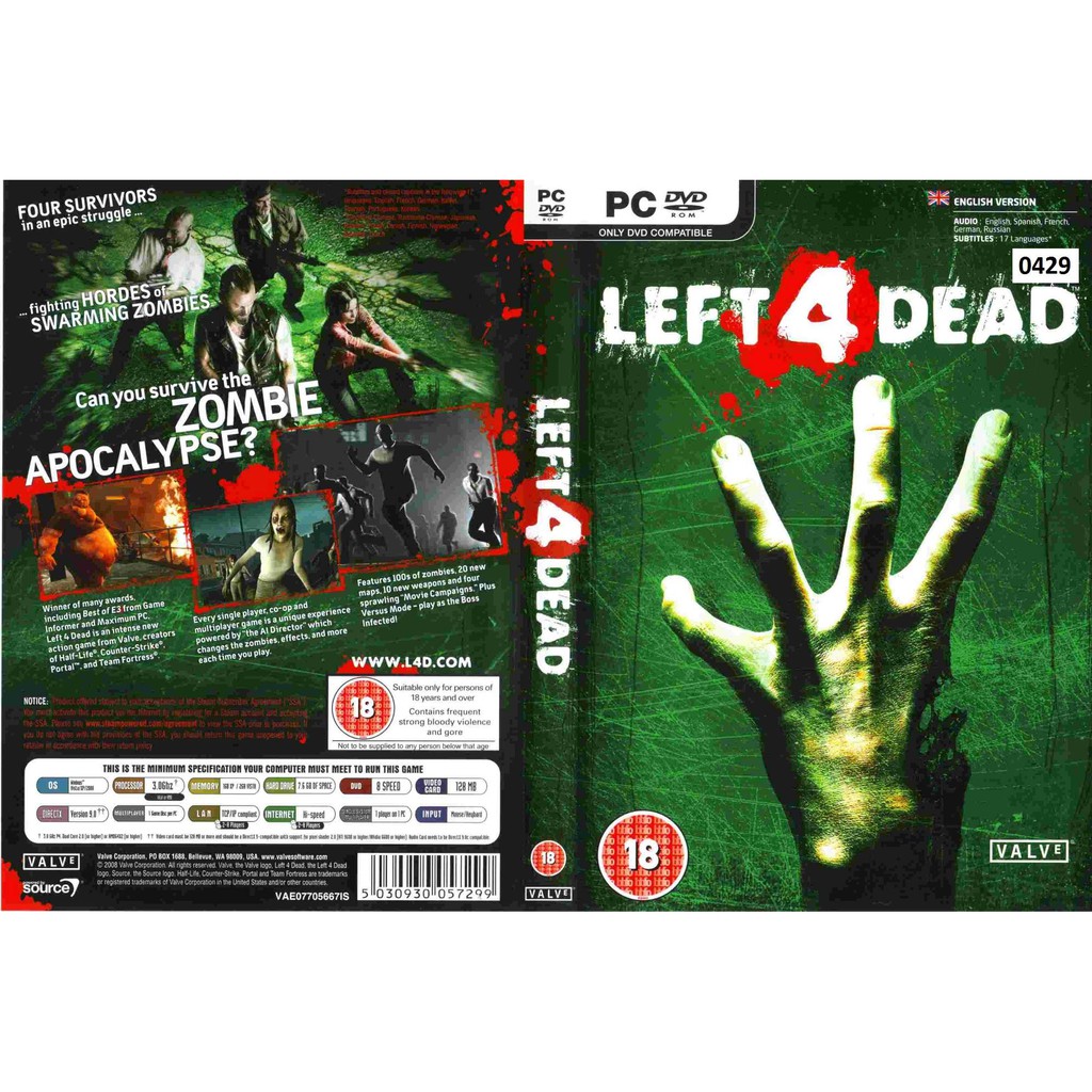 (PC) Left 4 Dead | Shopee Malaysia