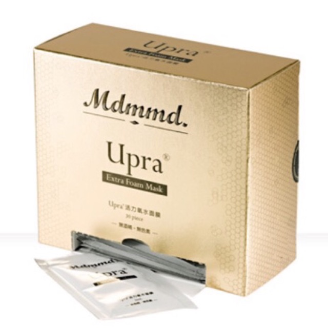 Mdmmd Upra®活力氧水面膜 (一盒30片) Upra Extra Foam Mask | Shopee Malaysia