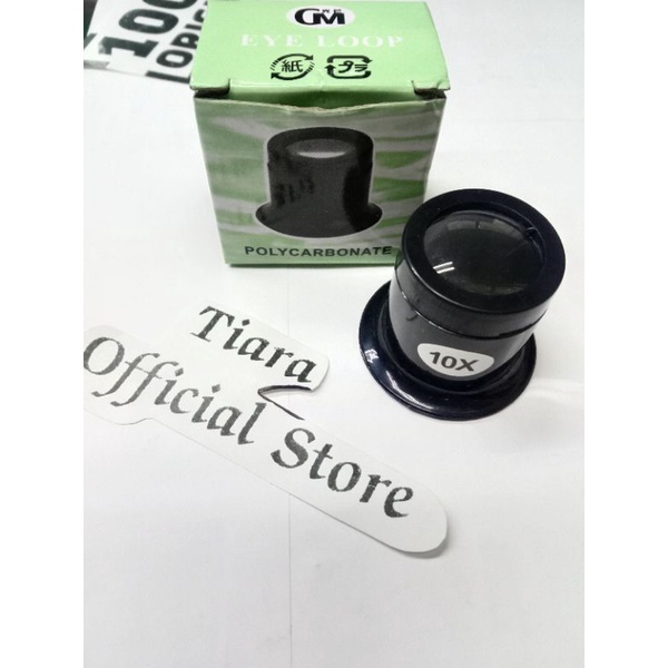 Magnifying glass X5 & X10 eye loop magnifying glass lens | Shopee Malaysia