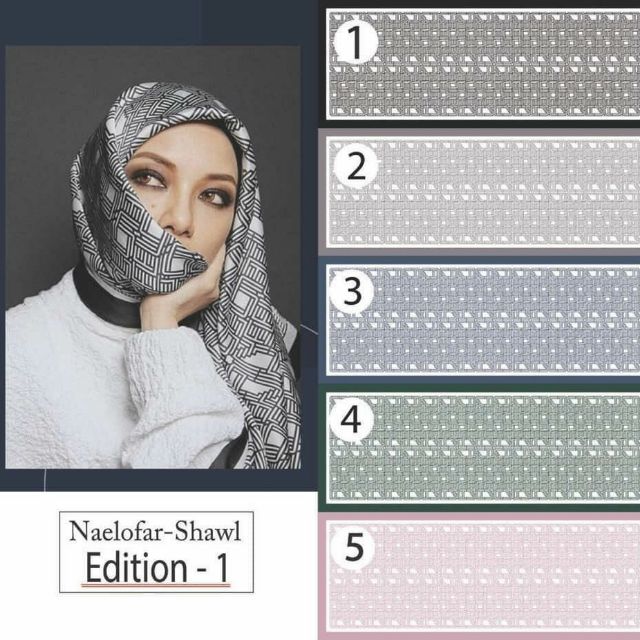 Nelofar Shawl (Edition 1) | Shopee Malaysia