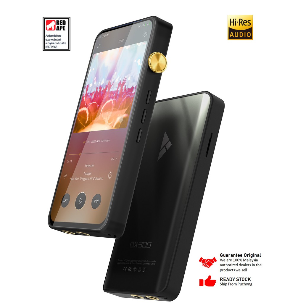 iBasso DX320 and DX320X, Digital Audio Player: Snapdragon 660 Octa-Core, 6GB RAM, 128GB DAP ...