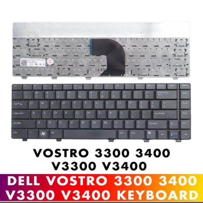 Dell Vostro 3300 3400 V3300 V3400 US Keyboard | Shopee Malaysia