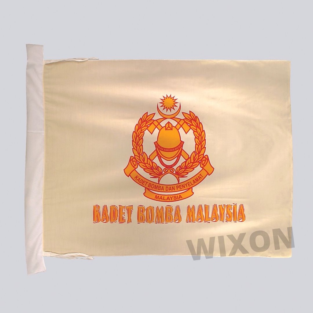 BENDERA KADET BOMBA#BENDERA PERSATUAN BERUNIFORM | Shopee Malaysia